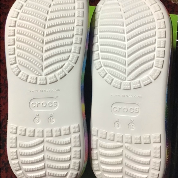 CROCS | Shoes | Nwt Classic Crush Spray Dye Clog By Crocs Womans Sz ...